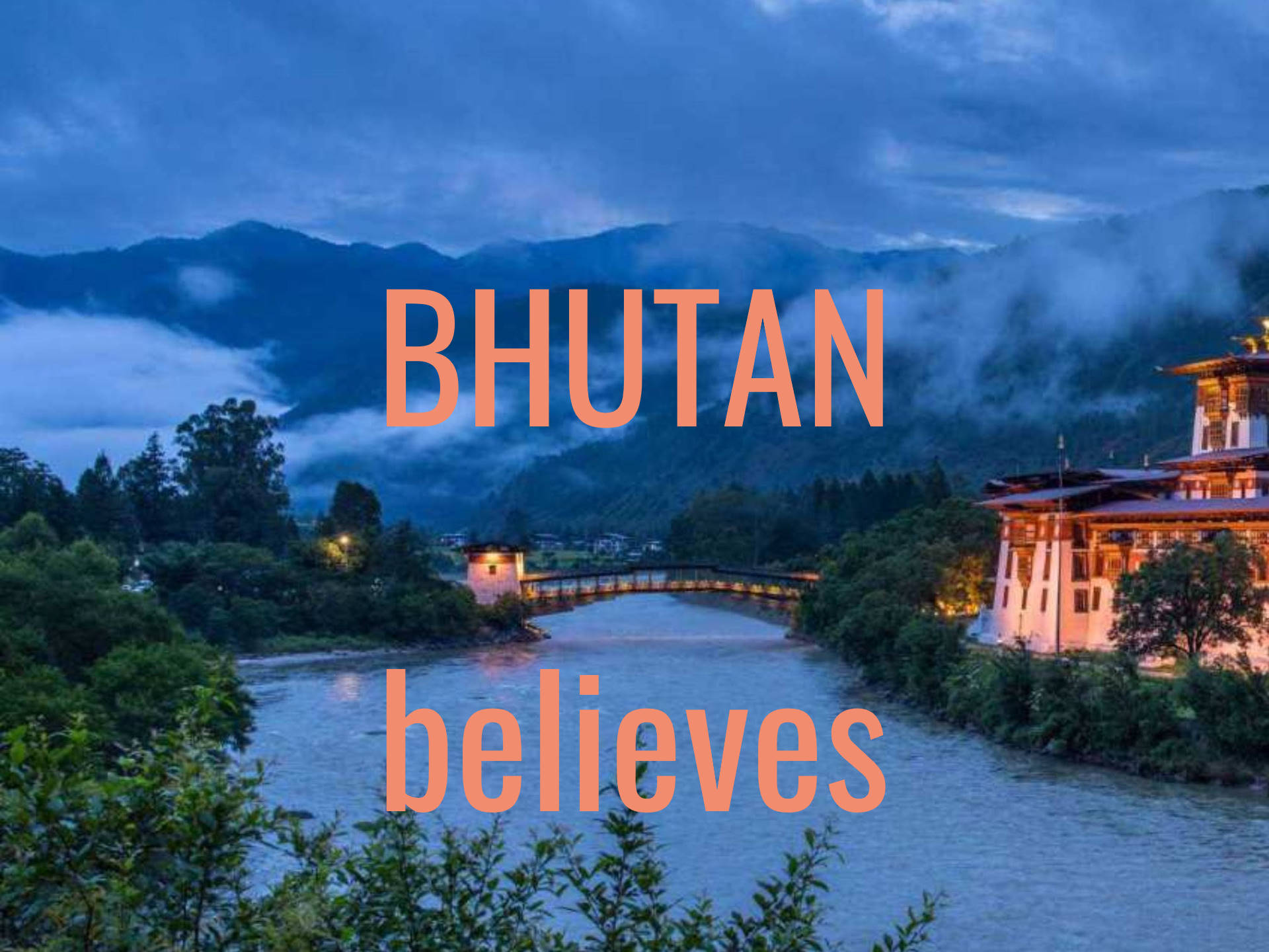 Supporting 'Bhutan Believe': The SUSTOUR Bhutan story so far - The ...